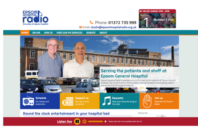 Epsom Hospital Radio goes National